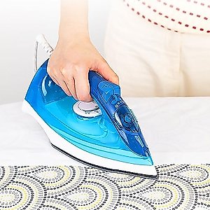KAnduo Cotton Ironing Board Covers 92X33CM 97X33CM 110X35CM 122X38CM Small/Large, Iron Board Covers for Steam Irons, Ironing Board Cover and Pad Easy to Fit (Color : B, Size : 122X38CM(48x15inch))
