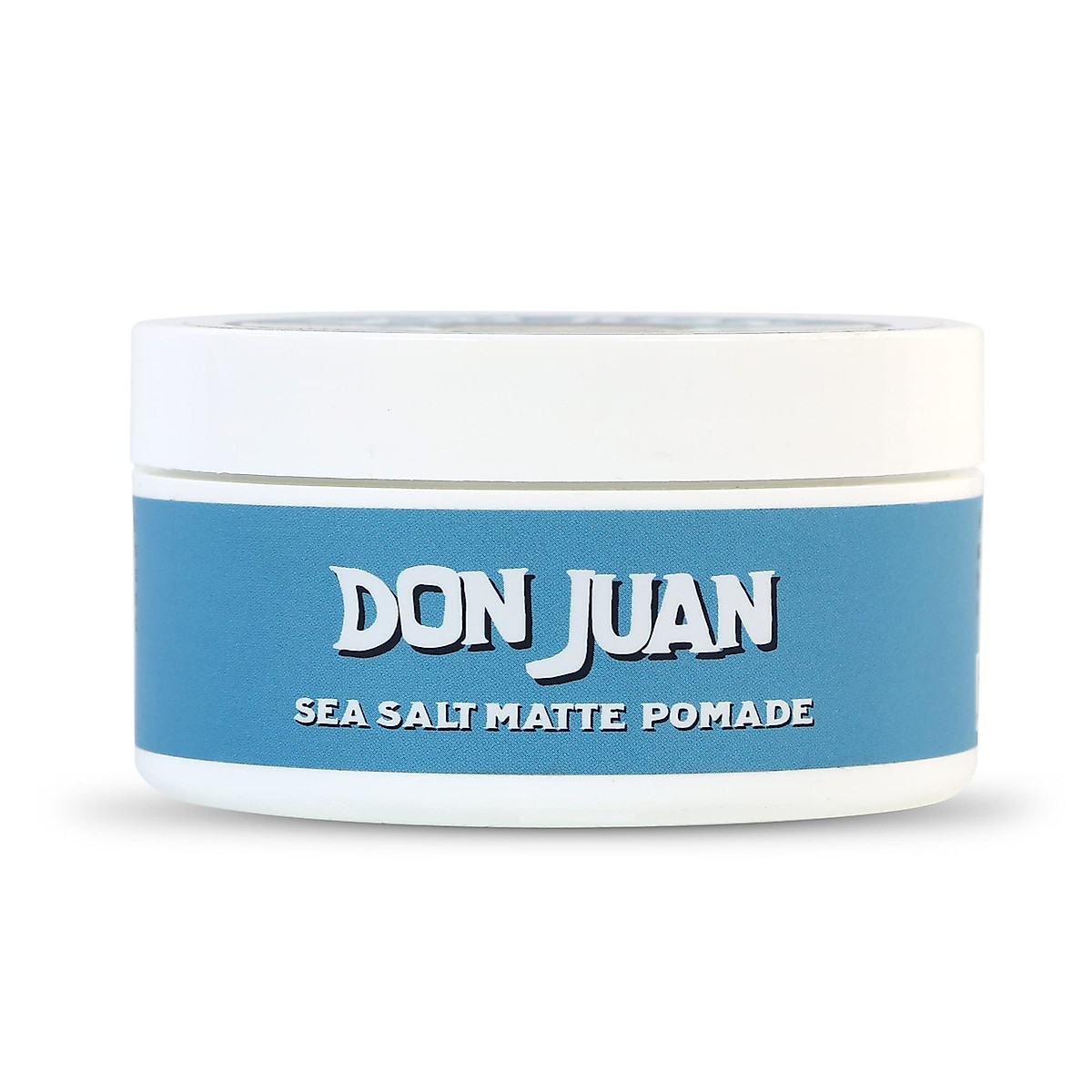Don Juan Sea Salt Matte Pomade | Water Based | Medium Hold | Matte Finish | Natural Plant Extracts and Ocean Minerals | Surf Wax Scent, 4 oz