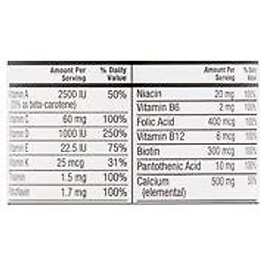 Equate One Daily Women's Health Tablets, 200 Count (Pack of 3)
