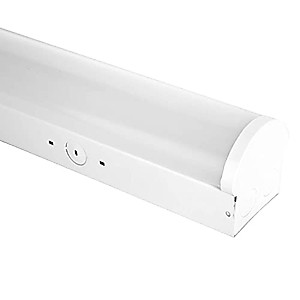 1000LED 4FT Tunable LED Strip Linear Light 40W, 0-10V Dimmable, 5,200Lm, CCT 3500K/4000K/5000K Selectable, AC120-277V, LED Shop Light, LED Strip Light, Ceilling Light