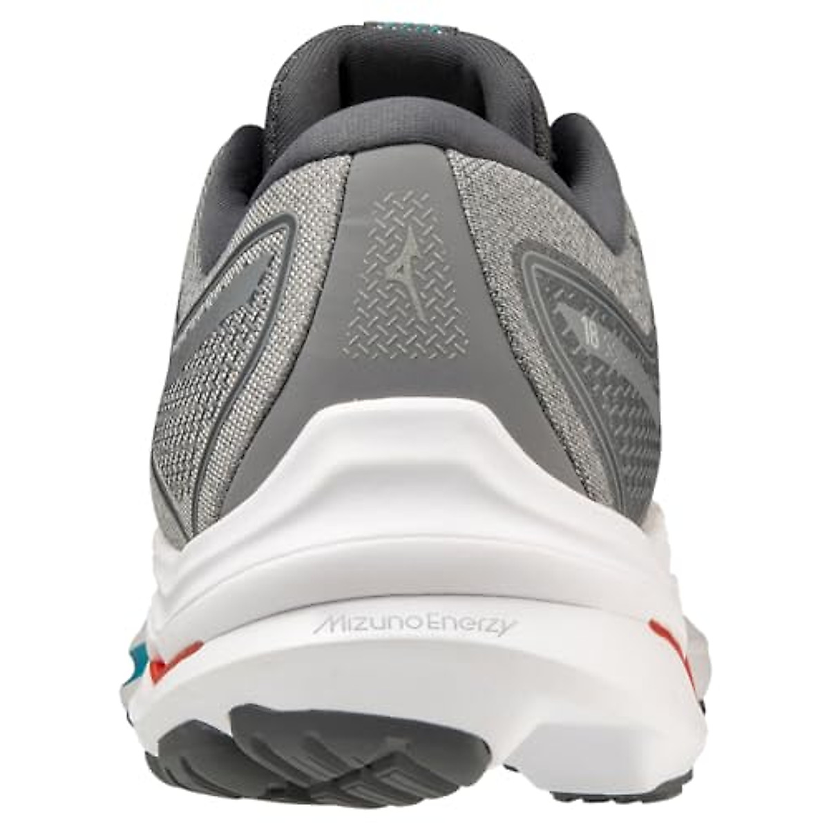 Mizuno Men’s Wave Inspire 18 Running Shoes, Ultimate Grey-Silver, 10.5