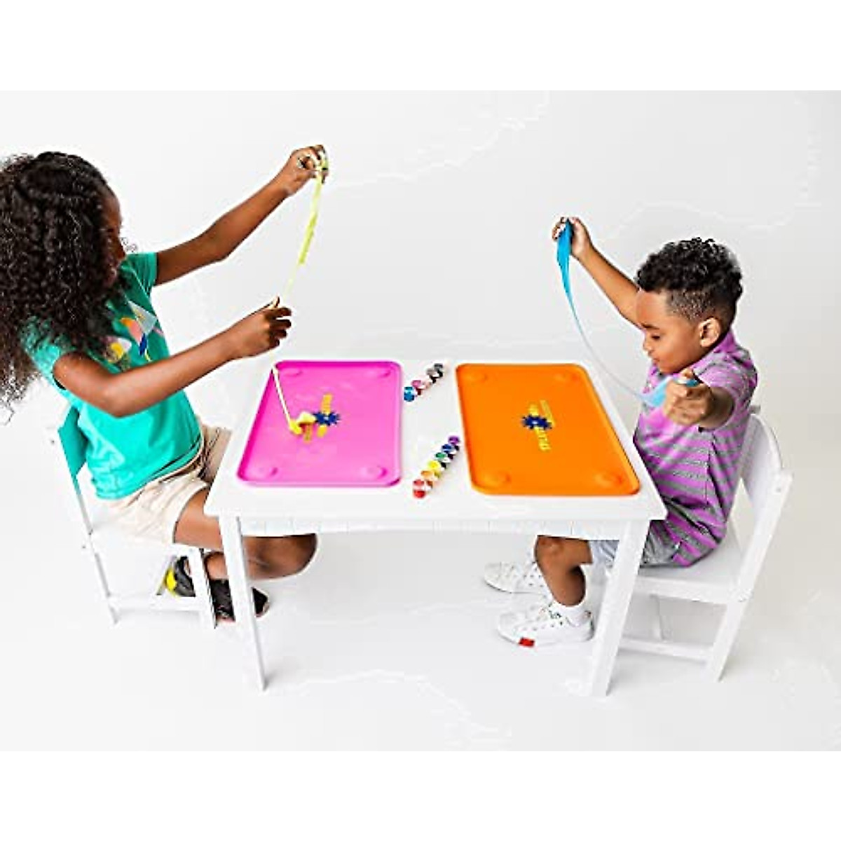 Splattmat Large Premium Silicone Kids Suctioned Placemat, New Sensory Montessori Inspired Food, Snack, Travel, & Arts & Crafts mat