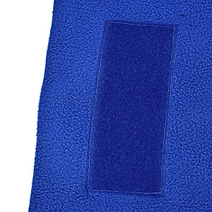 FOUF Horse Leg Warp, 4Pcs Self Adhesive Bandage Wrap Universal Size Leg Wraps, Horse and Pony Durable Nylon Leg Ice Gel Boot Wrap Cold Therapy for Hock, Ankle, Knee, Legs, Boots, and Hooves, Blue