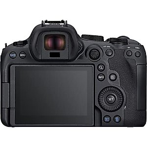 Canon EOS R6 Mark II Mirrorless Camera with 24-105mm f/4-7.1 Lens (5666C018) + 64GB Card + Case + Corel Photo Software + 2 x LPE6 Battery + External Charger + LED Light + More (INTL. Model) (Renewed)