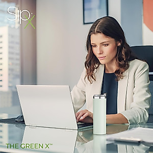 SIPX™ Triple-Insulated Tumblers - 18 Oz. Slim Modern Tumbler With Lid, insulated Cup Keeps Hot For 12 Hours, Stainless Steel Tumbler Made Of Sustainable Material, Coffee Travel Mug For Home & Office