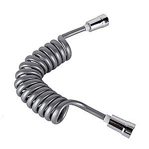 Handheld Bidet Sprayer Toilet Kit, Stainless Steel Shower Hose G1/2 Flexible Telescopic Shower Hose