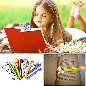 21 Pcs Reading Guided Strips Highlight Bookmarks Reading Tracking Rulers for Children, Teacher, Dyslexia People, Reading Beginner