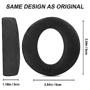 GVOEARS Ear Pads Cushions Replacement for Sony Playstation 5 PS5 Pulse 3D Wireless Headset (Velour)