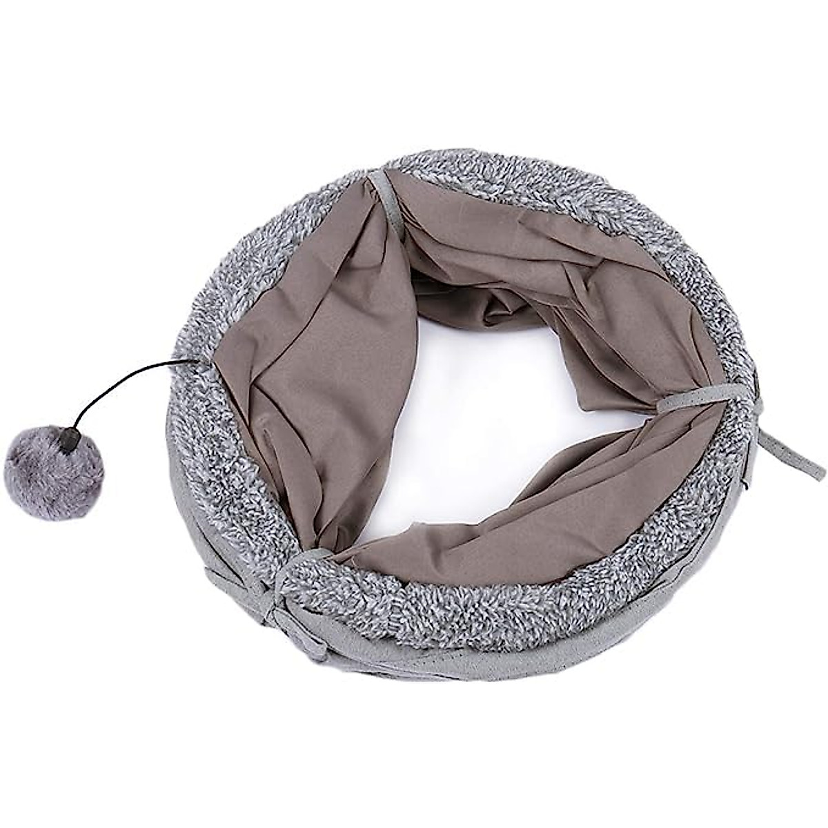 PAWZ Road Cat Tunnel Collapsible S Shape Cat Play Tube 10.5 Inches in Diameter