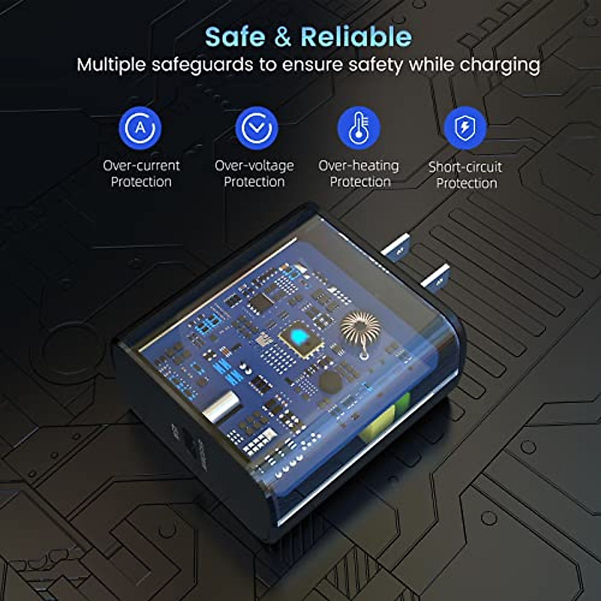 45W Super Fast Charger Type C, [2 PACK] 45 Watt USB-C Charger PD/PPS Wall Charging Block for Samsung Galaxy S23 Ultra/S23+/S22 Ultra/S22+/S22/S20 Ultra/Note 10 Plus, Galaxy Tab S8(with 2x 6.6ft Cable)