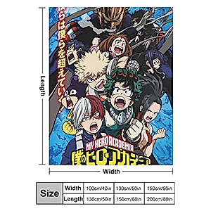 Flannel Fleece Throw Blanket Super Soft Fluffy Bed Blanket Plush Microfiber Blanket Luxury Couch Blanket for All Seasons, 50x40 inches