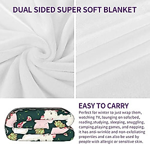 Cute Summer Kawaii Axolotl Hooded Blanket Fleece Throw Blanket Wrap Soft Warm Oversized Wearable Blanket for Women & Men