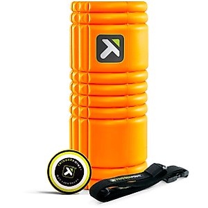 TRIGGERPOINT PERFORMANCE THERAPY Mobility Kit with GRID Foam Roller, MB1 Massage Ball, and GRID Strap