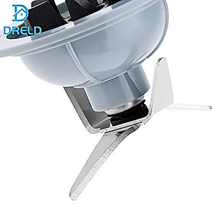 BL1900 Blender Blade and Rubber Gasket Sealing, Replacement for Black Decker Blender 14291600, Fits BL1900, BL3900, BL4900, BL5000, BL5900, BL6000, BL9000