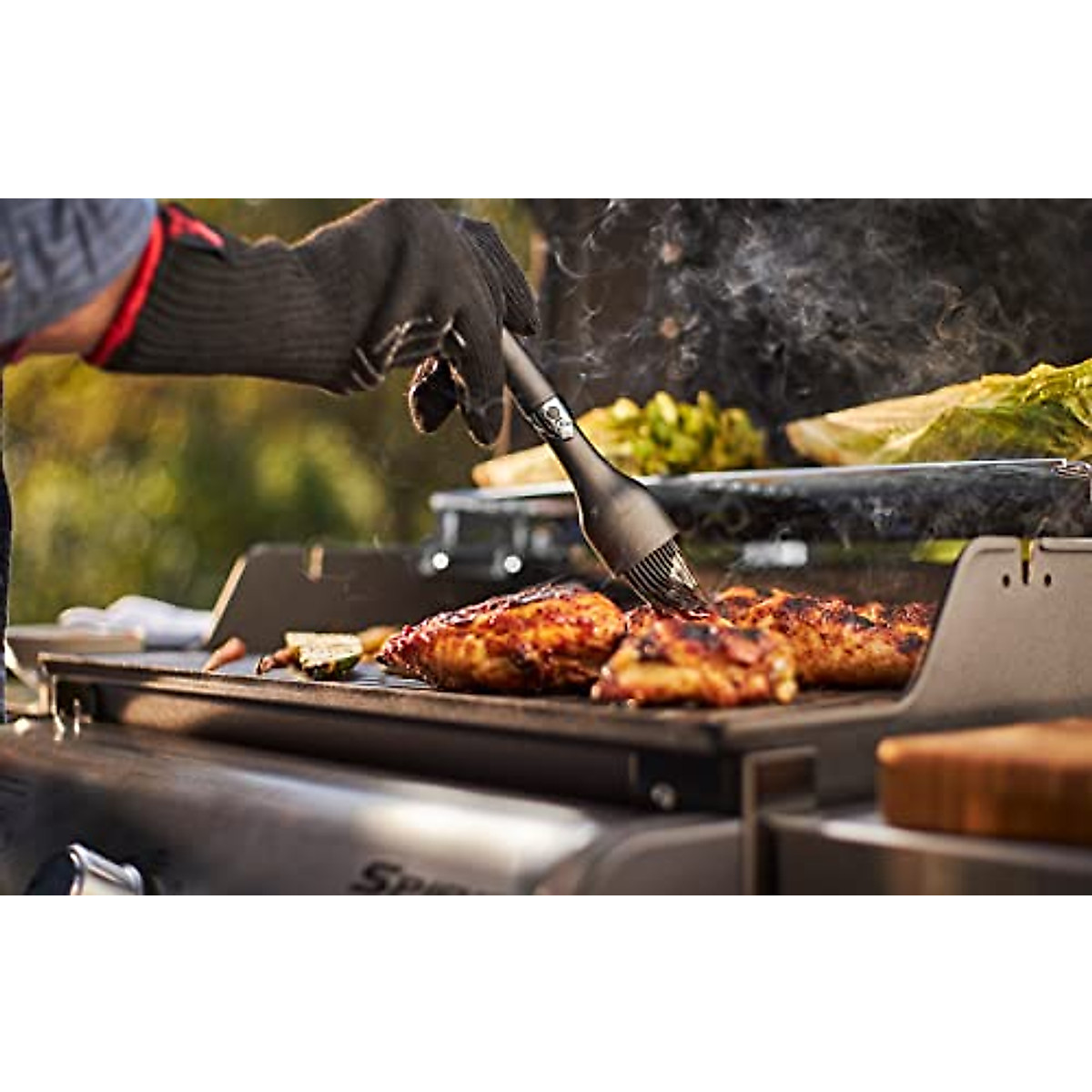 Weber Spirit EX-325s Smart Grill, Black, Liquid Propane