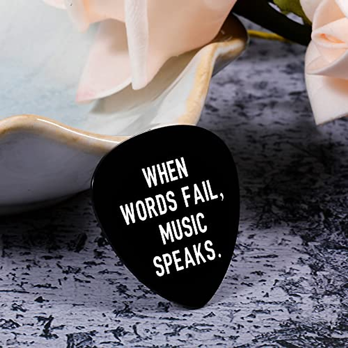 Guitar Pick Gifts Christmas for Men Women Music Lovers Music Stuff Guitar Accessories Gift for Him Her Boyfriends Musician Student Graduation Birthday Valentines Day Son Husband Dad Brother Friend