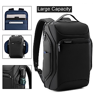 Kingsons Laptop Bag Travel Backpack - Waterproof Laptop Backpack with USB Charging Port, Anti Theft Backpack for Women, Casual Daypack for Business