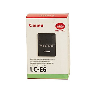 Canon LC-E6 Battery Charger for Canon EOS 5D Mark II, 7D & 60D Digital SLR