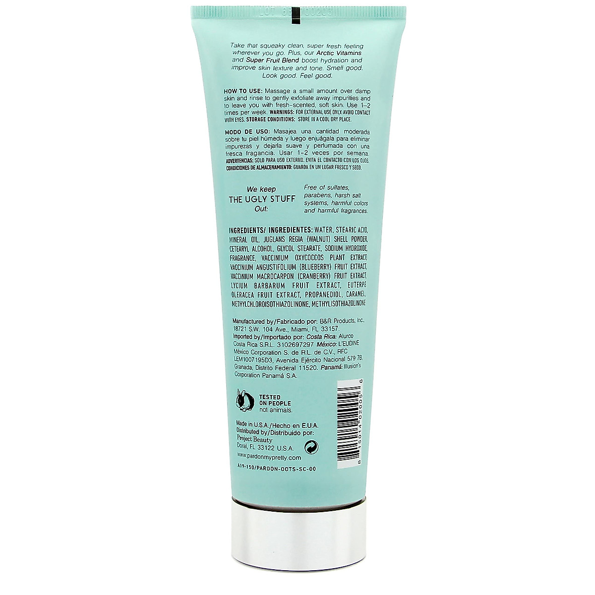 Out of the Shower Body Scrub with Arctic Vitamins by Pardon My Pretty, 8 Ounce