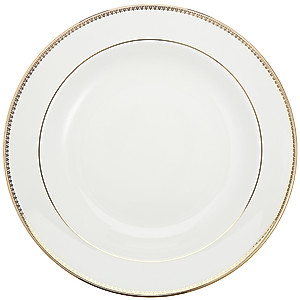 Wedgwood Vera Wang Vera Lace Gold 9-Inch Rim Soup Plate