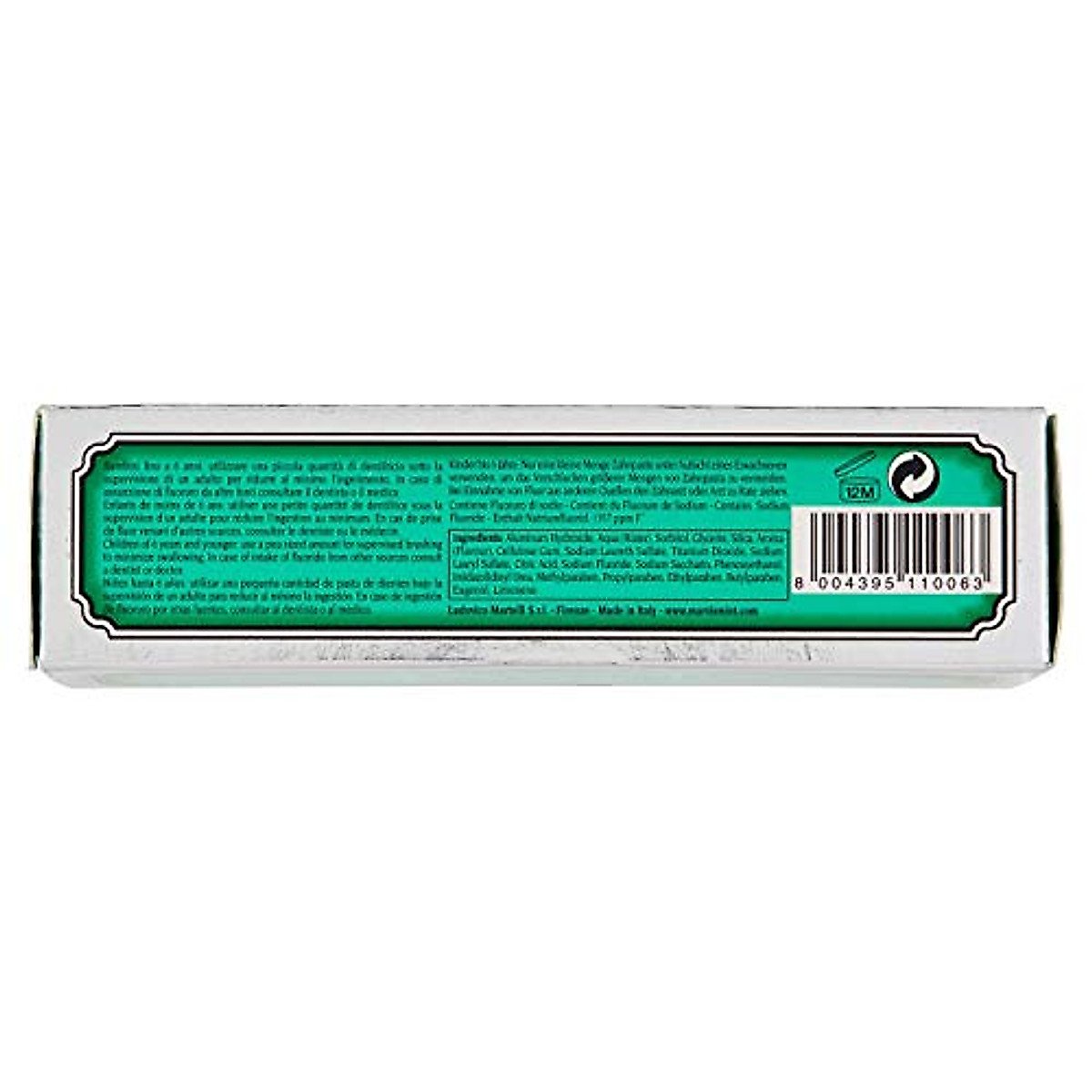 Marvis Classic Strong Mint Toothpaste, 1.3 oz