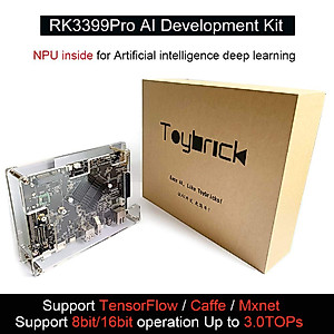 youyeetoo Toybrick Rockchip RK3399Pro TB-RK3399ProD Single Board Computer Support for AI and Machine Learning with Caffe and TensorFlow,NPU Up to 3.0 Tops