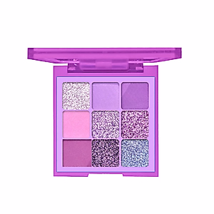 MAEPEOR Jam Purple Eyeshadow Palette 9 Colors Stunning Matte Glitter Eyeshadow Palette Longlasting Waterproof Shimmer Eye Shadow for Girls and Women (Set 3, Jam Purple)