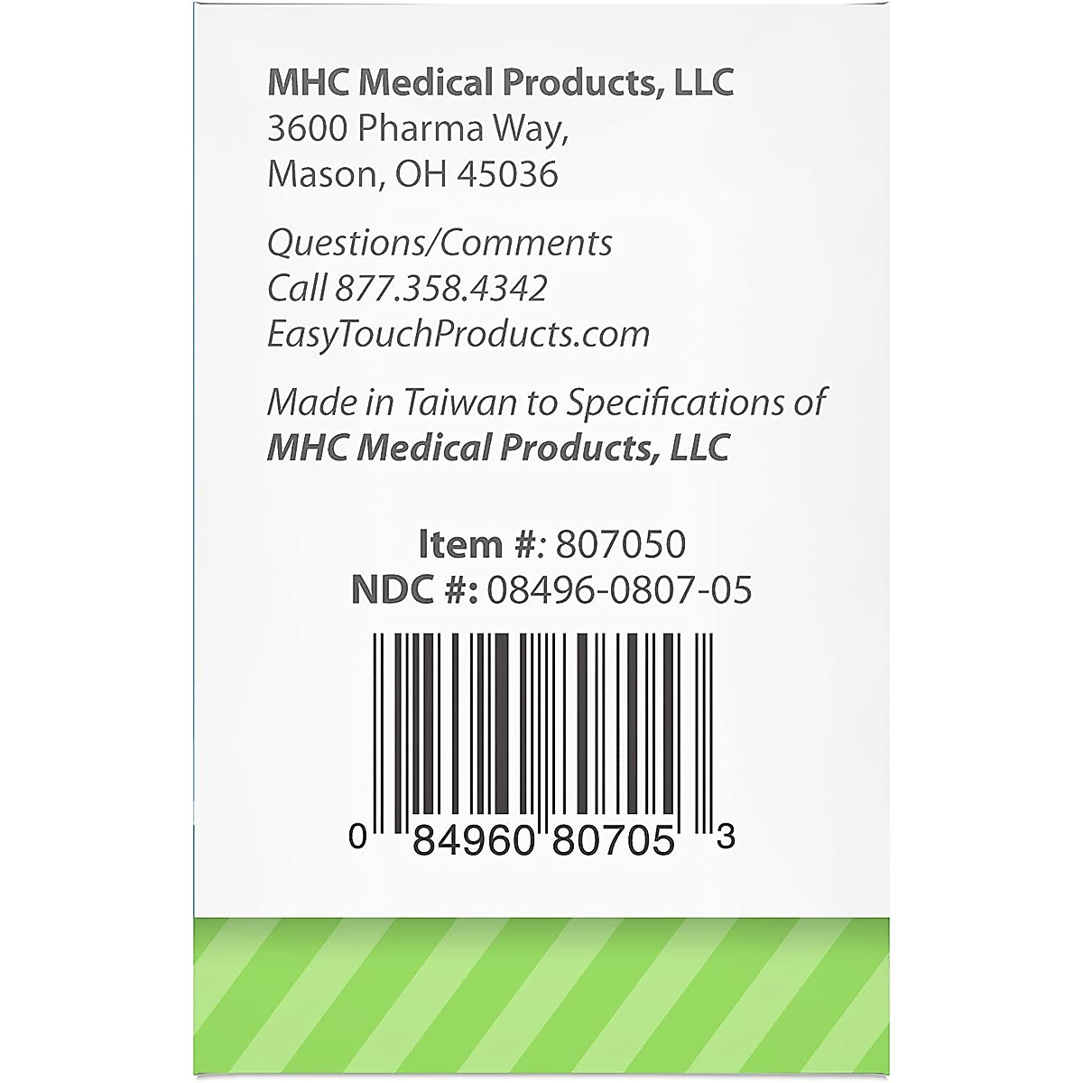 Easy Touch Blood Glucose Test Strips - 50 ct, Pack of 6