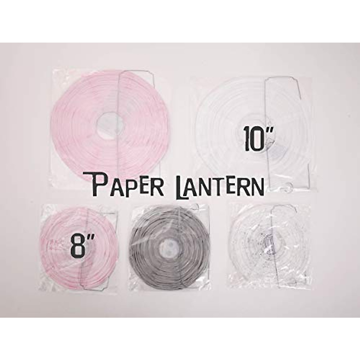 luckylibra Girl Baby Shower Decorations, It is a Girl Banners & Baby Girl Foil Balloons & Elephant Garland & Paper Lantern Paper Flower Pom Poms （Pink White Grey）