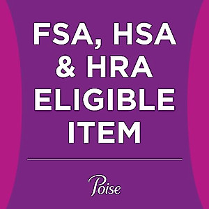 Poise Incontinence Pads & Postpartum Incontinence Pads, 7 Drop Ultra Absorbency, Long Length, 78 Count, Packaging May Vary