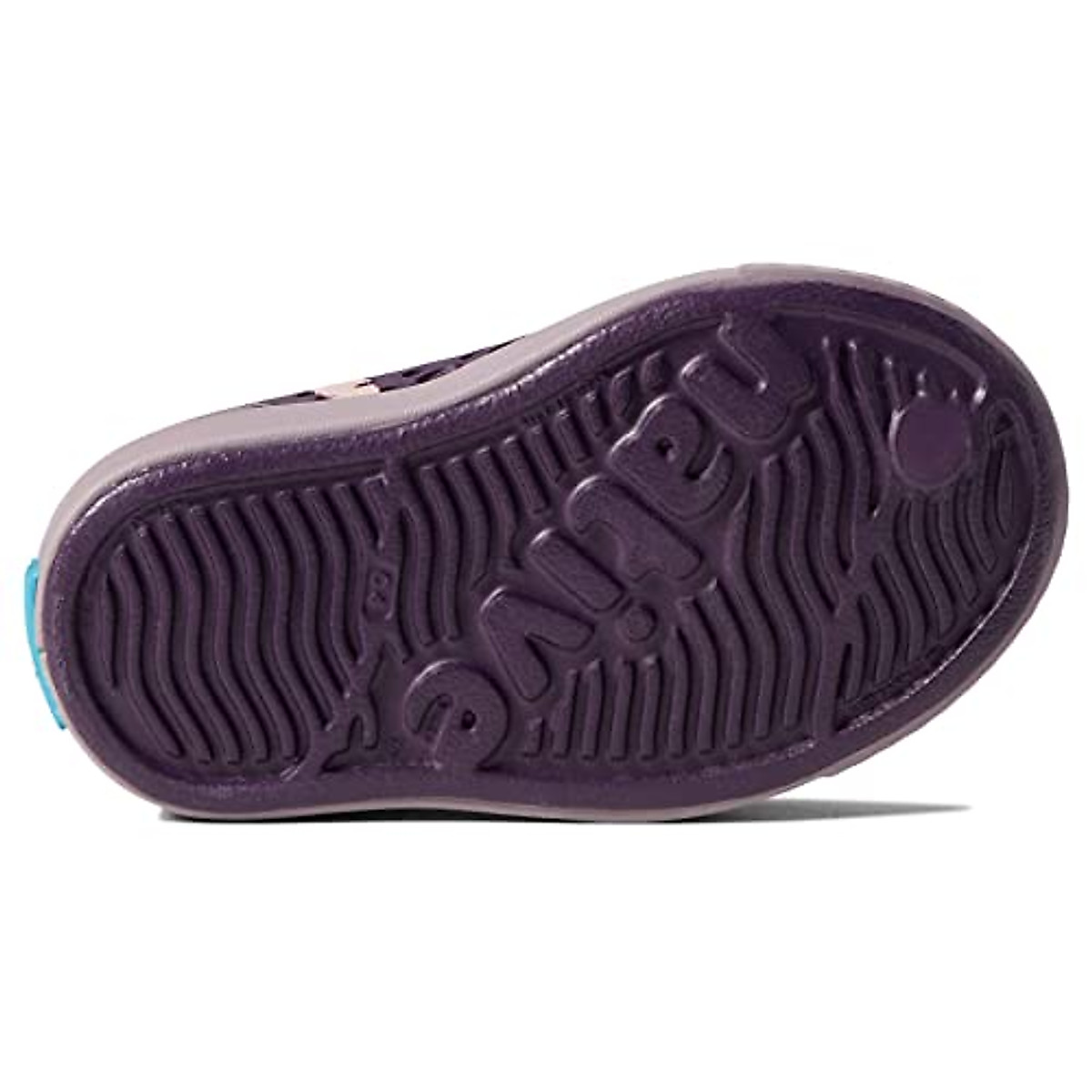 Native Shoes Girl's Jefferson Block (Little Kid/Big Kid) Cosmic Purple/Wildflower Purple/Wildflower Rose Block 1 Little Kid M