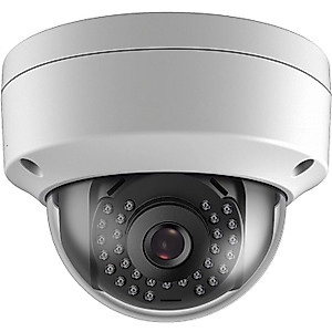 4K 8MP PoE IP Outdoor Vandal Proof Dome Camera for Existing System, 2.8mm Wide Angle, 65ft Night Vision, H.265, ONLY Compatible with Hik Vision Uniview NVR, NDAA Compliant