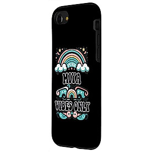 iPhone SE (2020) / 7 / 8 MIYA Vibes Only Cute Retro Girls MIYA Name Case