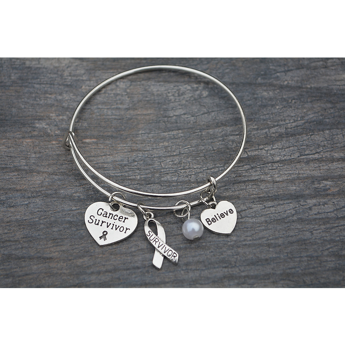 Infinity Collection Cancer Survivor Bracelet, Cancer Awareness, Makes the Cancer Survivor Gift