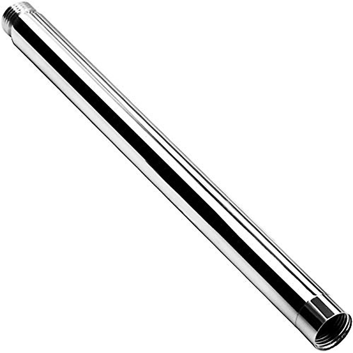 Shower Arm Extension, 10 Inch Shower Extender Shower Extension Arm Bright Chrome Finish Shower Arm Extension Brass Shower Head Extension, Shower Pipe Extension