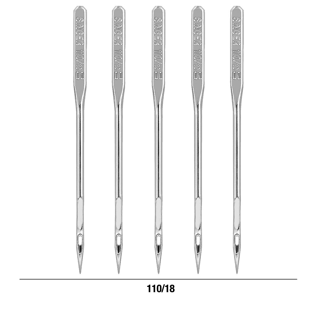 SINGER 04734 Sewing Machine Needles, 5-Count