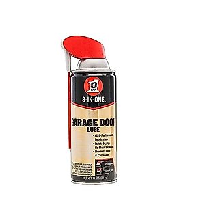 3-IN-ONE Professional Garage Door Lubricant with SMART STRAW SPRAYS 2 WAYS, 11 OZ