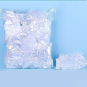 Oncpcare 20pcs Large Size Disposable Rabbit Cage Liners, Plastic Rabbit Toilet Litter Box Mat Pad Film, Bunny Poop Easy Cleaning Leakproof Cage Accessories No Mess