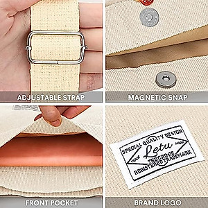 Corduroy Tote Bag for Women Small Satchel Bag Mini Tote Bag Aesthetic Crossbody Bag Handbag - School Work Travel Shopping(Beige)