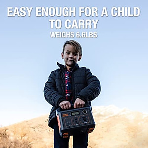 Jackery Portable Power Station Explorer 240, 240Wh Emergency Backup Lithium Battery, 110V/200W Pure Sinewave AC Outlet,Solar Generator for Outdoors Camping Travel Fishing Hunting (Renewed)