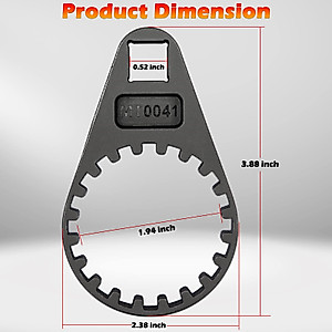 For 2006-2020 Yamaha Fuel Filter Water Separator Wrench, Similar to YB-ACC04 18-79815