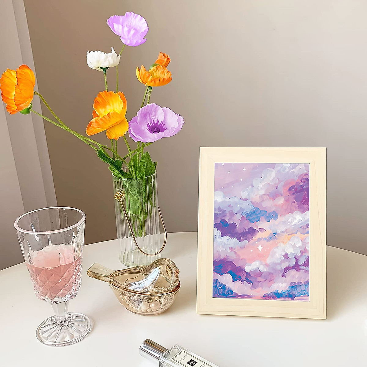 Raykeeplus Birthday Invitations Birthday Invitations Girl (20 Cards with 20 Envelopes) -Birthday Party Invitations for Girls, Kids, Adults, Party Supplies 6.3 Inches X 4.3 Inches-Watercolor