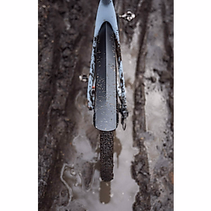 Ass Savers - Fendor Bendor - Rear Mudguard for Bicycles, Big Size for Gravel or MTB Tires, Tire Widths 32-55mm, Lightweight, Easy to Install, Excellent Coverage, Swedish Design, Black