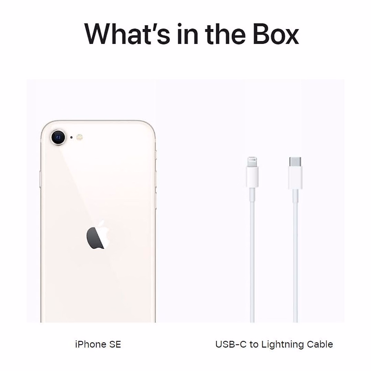 Apple iPhone SE 3rd Gen, 64GB, Starlight - Unlocked (Renewed Premium)