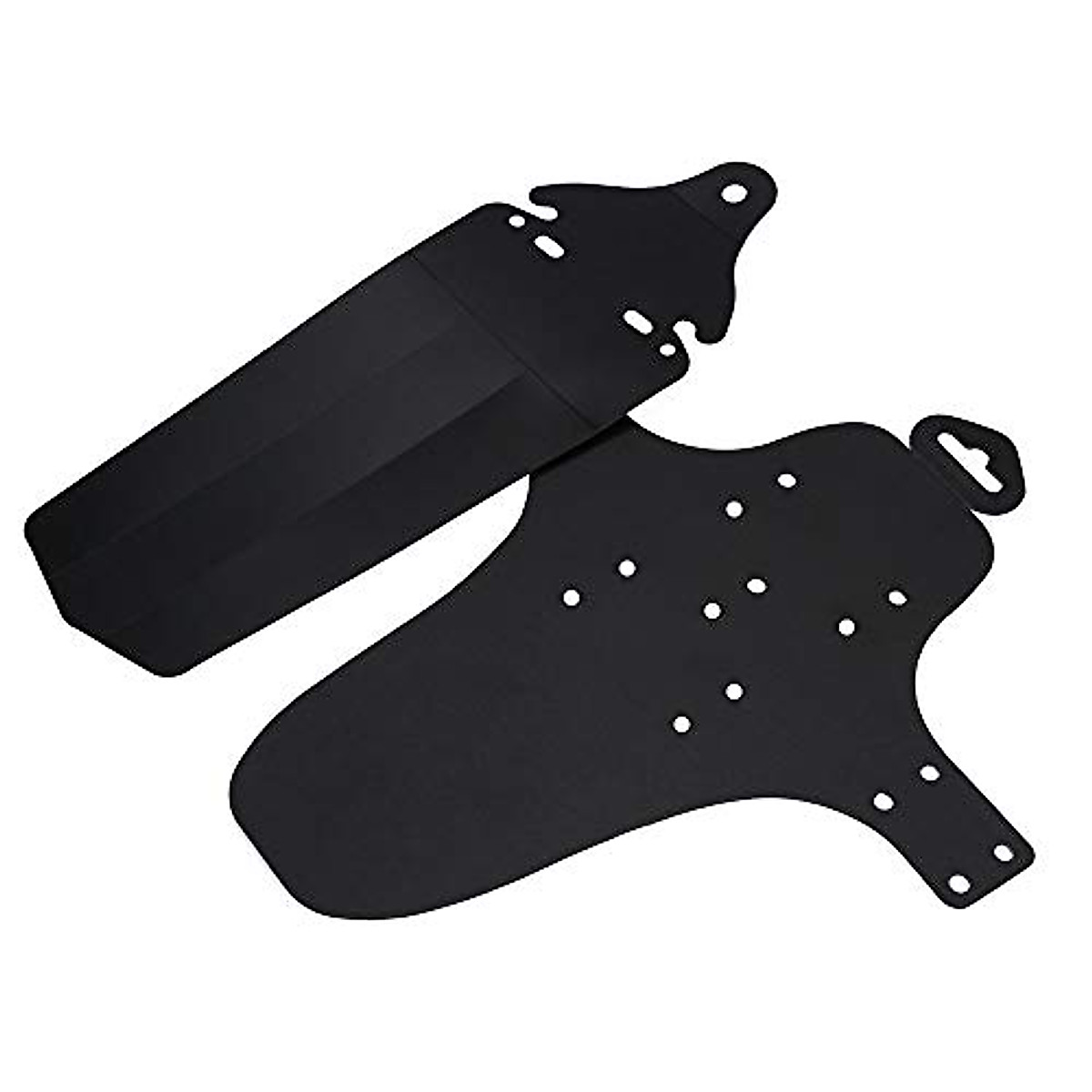 2 Pieces Bicycle Mudguard, MoreChioce Bike Fenders Front Mudguard Bike Mud Guard Ultra Thin Plastic Rear Mudguard MTB Fork Mudguard