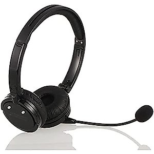 Truck Driver Wireless Headset, kiwitatá Over Ear Bluetooth Headphones Stero Boom Noise Cancelling Wireless Cell Phone Headset for Home, Office, Truck, Call Center, Skype
