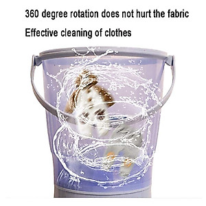 As Seen On TV Wonder Washer - a Portable Mini Clothes Washing Machine That goes Anywhere - Ideal for Cleaning Clothes On The Go - 10 Liter Capacity