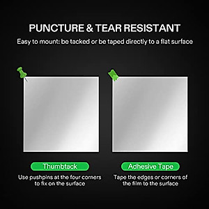 VIVOSUN Highly Reflective Mylar Film Roll 4FT x 100FT for Outdoor Grow Room Indoor Decoration Aluminum Paint Coated 2 Mil Silver