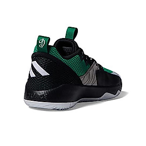 adidas Dame Certified Court Green/Black/White Men's 9, Women's 10 Medium