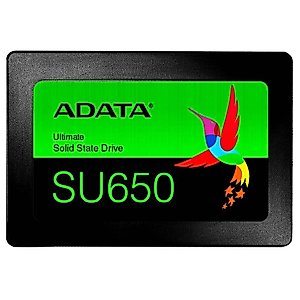 ADATA 960GB SU650 2.5" SATA 6Gb/s SSD Solid State Disk 3D NAND Model ASU650SS-960GT-R